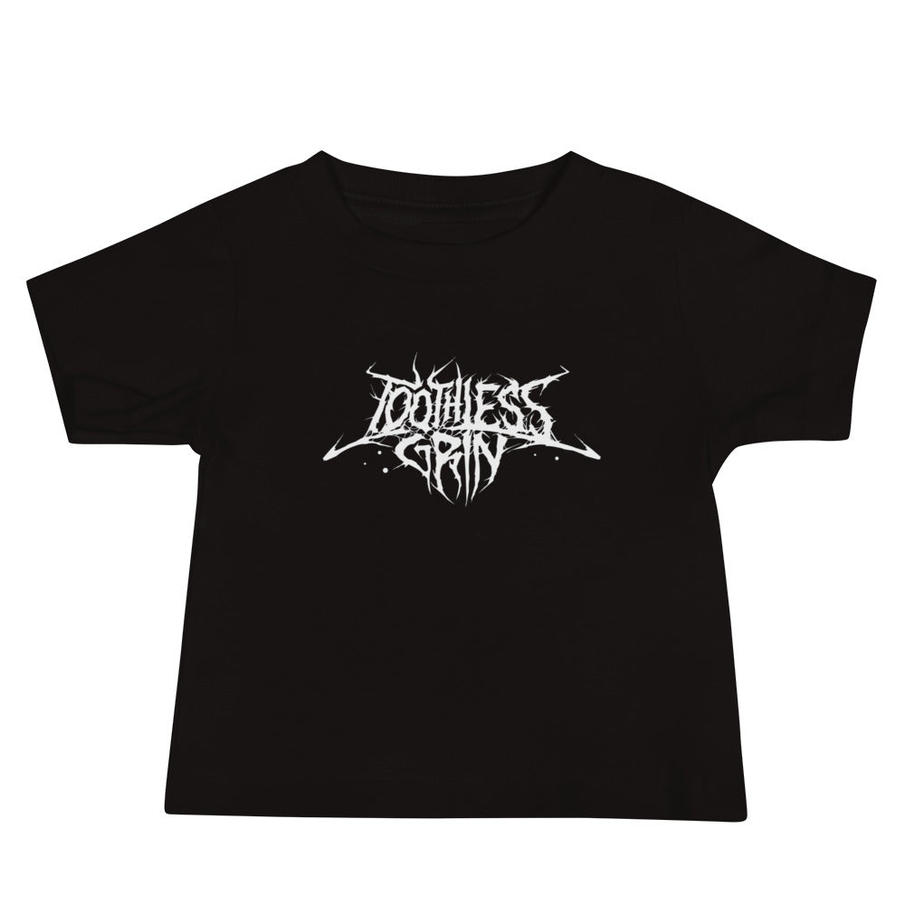 Toothless Grin Baby Tee – Metal Dad Merch